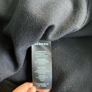 Sandro | Jackets & Coats | Nwt Sandro Men Wool Shirt Jacket Xs Wool ...